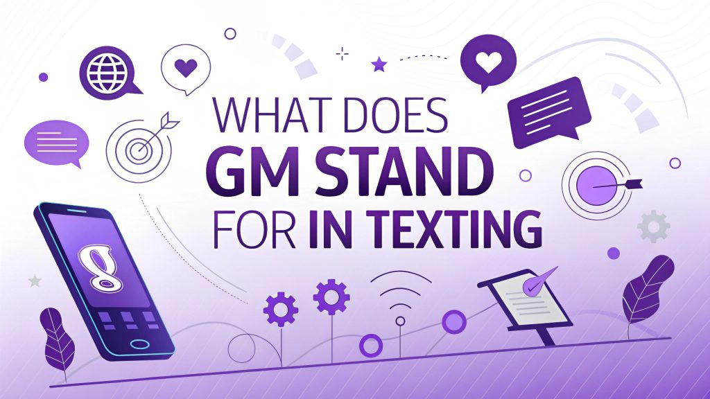 What Does GM Stand For in Texting: Unlocking the Vibrant Slang of 2025 ...